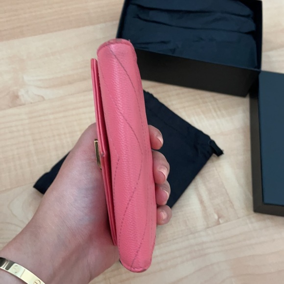 Yves Saint Laurent | Bags | Ysl Envelope Wallet In Bright Pink | Poshmark